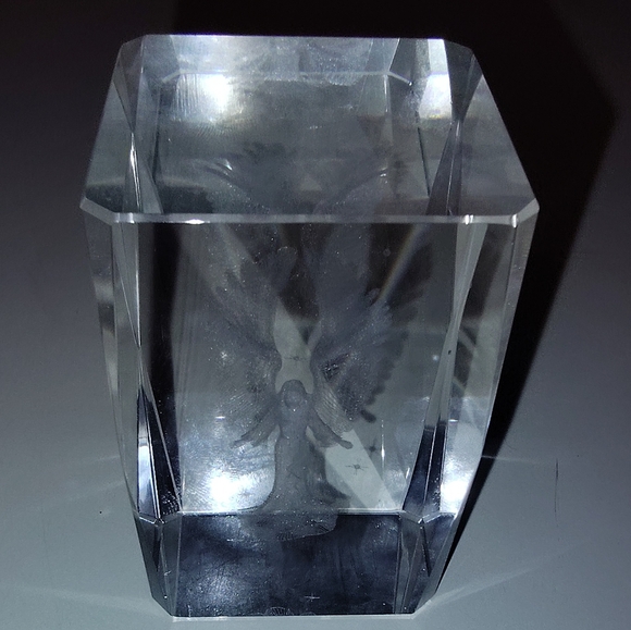 Accents | Crystal Prism Paperweight | Poshmark